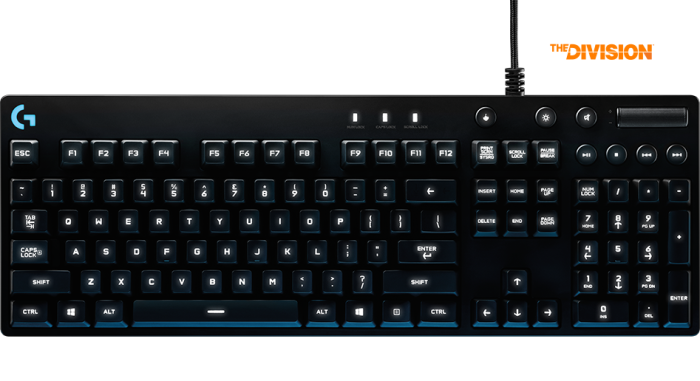 Logitech's G810 Keyboard Comes With The Division - Gameranx