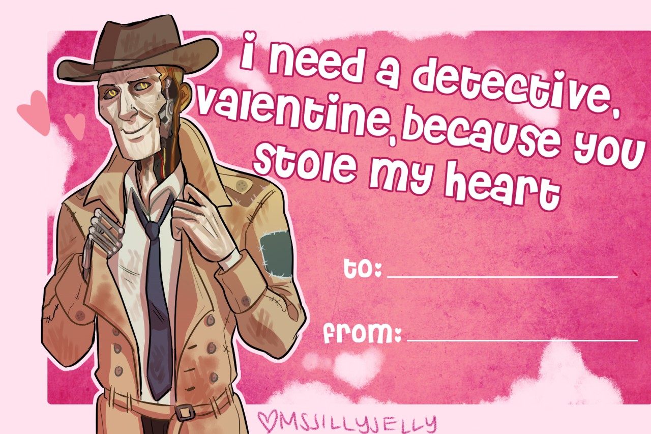 Happy (Nick) Valentine's Day! Get Your Fallout 4 Cards Now - Gameranx