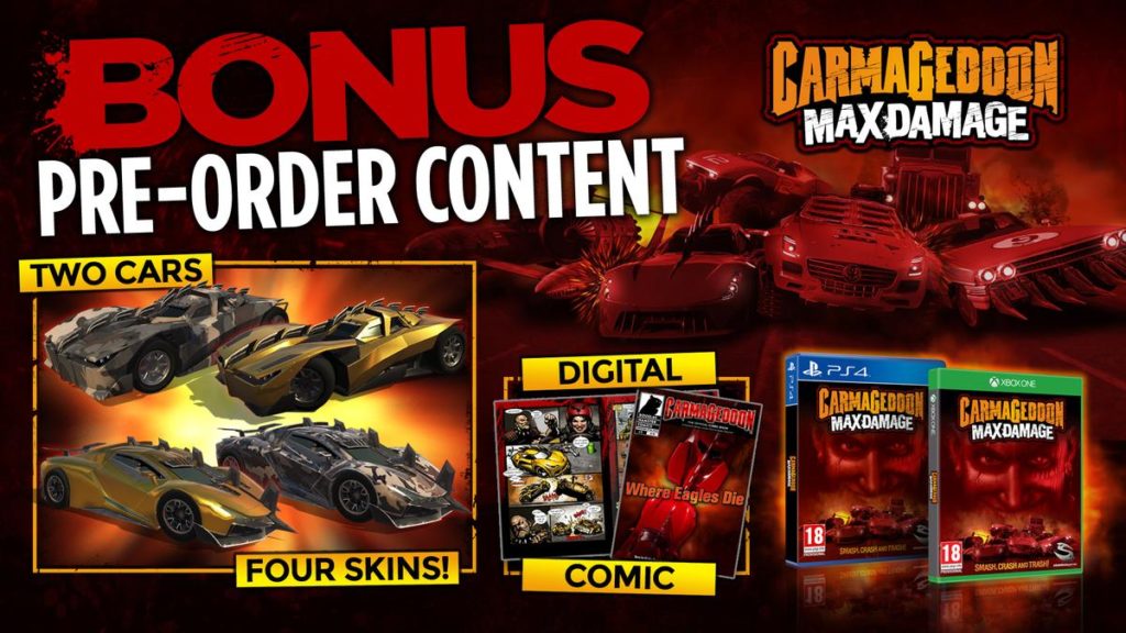Preorders Begin for Carmageddon: Max Damage - Gameranx