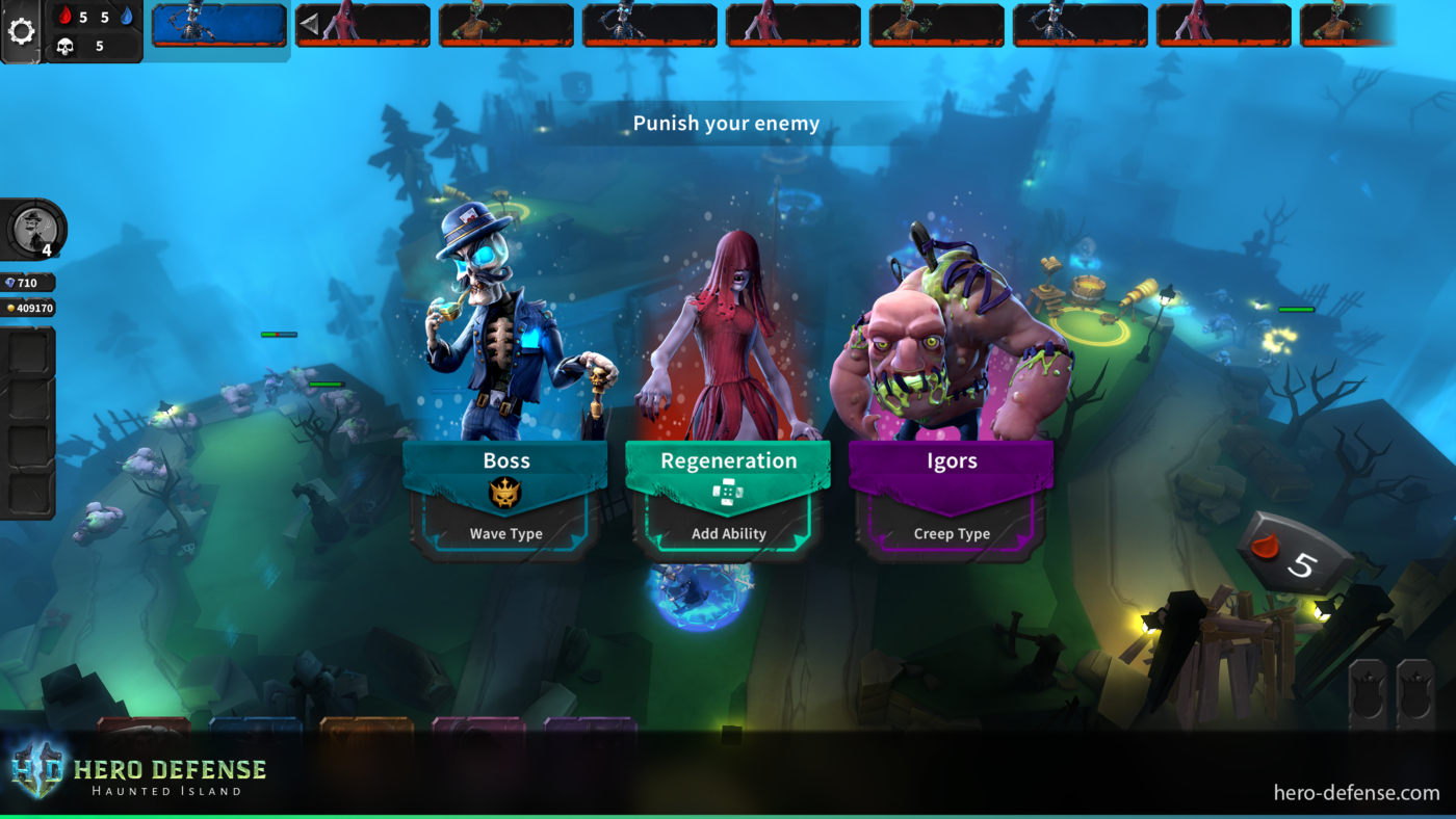 Full Release of Hero Defense – Haunted Island is Available Now - Gameranx