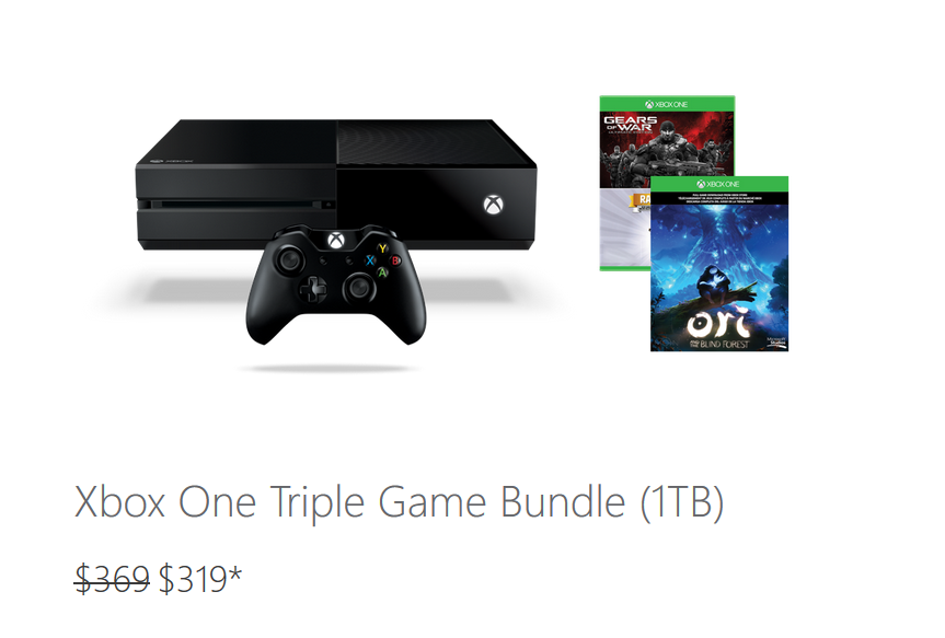 Microsoft Discounts Xbox One Consoles By $50 - Gameranx