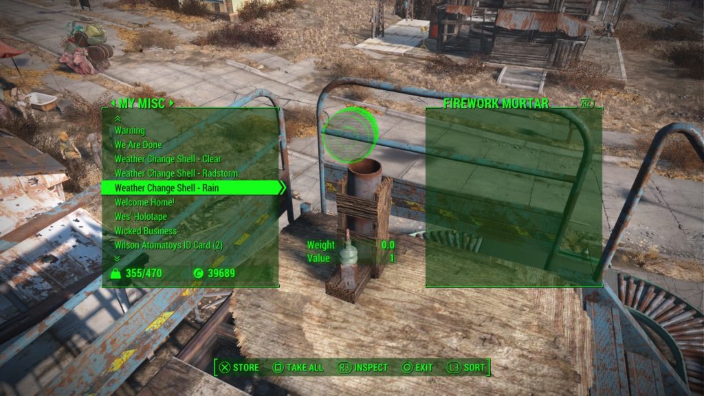 Make It Rain in Fallout 4 With Weather Change Shells - Gameranx