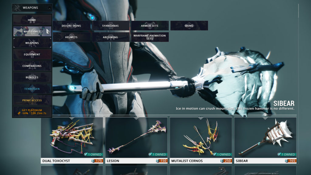 Warframe: Get A Free Weapon & Lots Of Glyphs With These Still-Active ...
