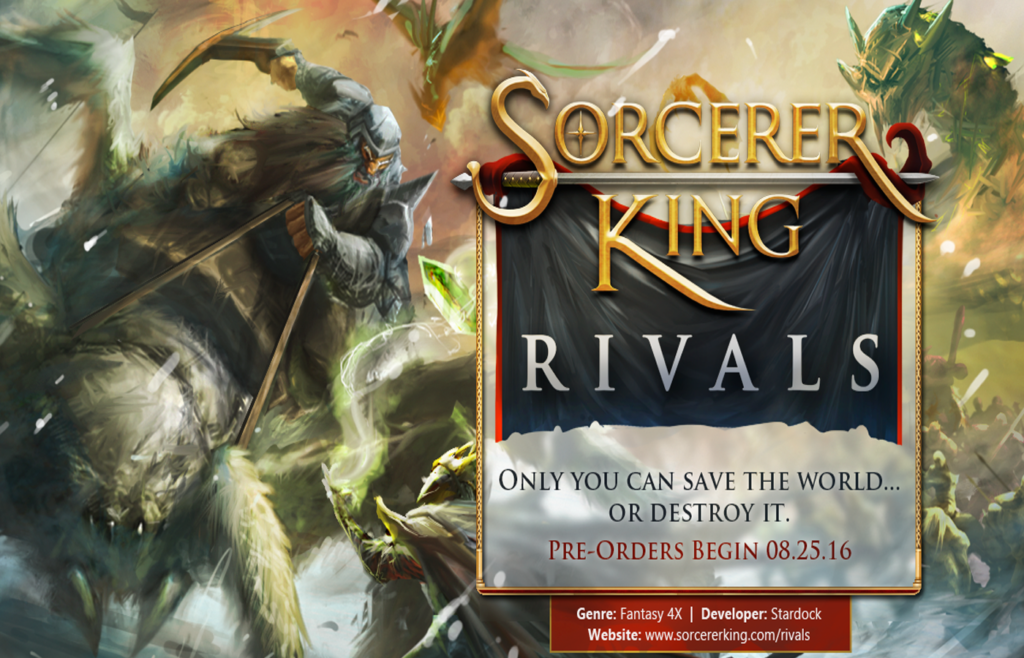 "Rivals" Standalone Expansion Planned for Sorcerer King - Gameranx