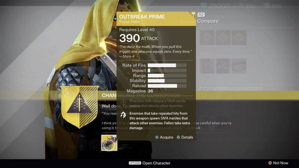 Destiny: Rise of Iron - The Comprehensive Outbreak Prime Exotic Guide ...