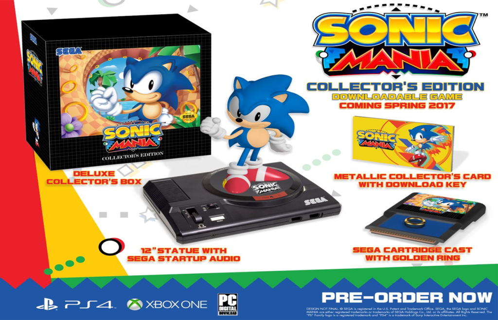 Sonic Mania Getting Collector's Edition - Gameranx
