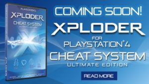 Preorder Xploder Cheat System for PS4 - Gameranx