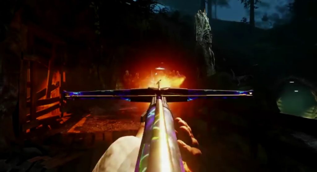 Infinite Warfare: Rave in the Redwoods - All Crossbow Upgrades Guide ...