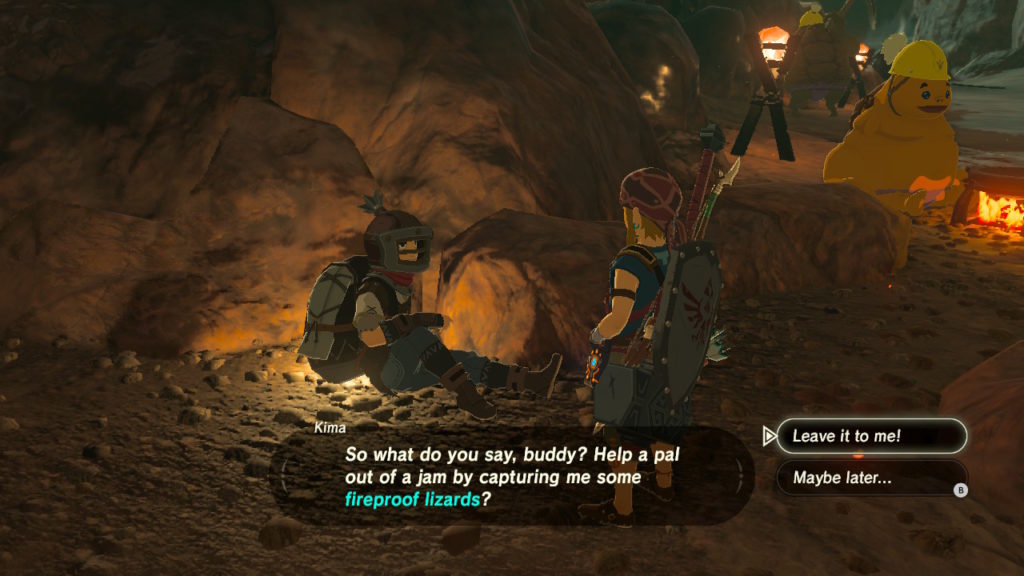 Zelda: Breath of the Wild - How to Get Fireproof Armor | Lvl. 2 Heat ...