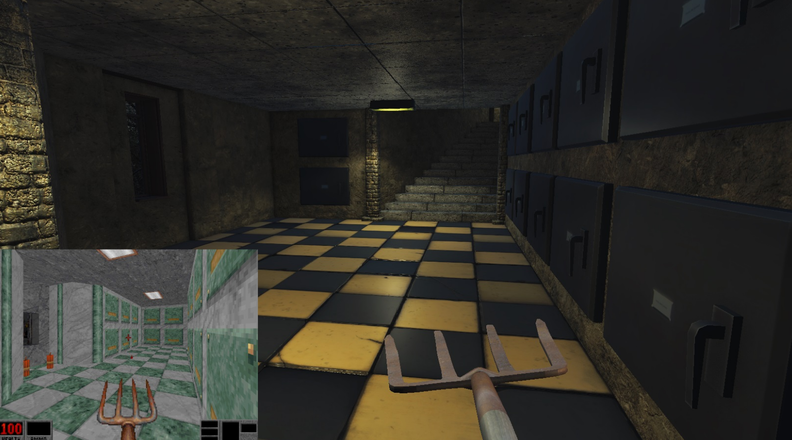 Blood Unity Fan Remake Vs. Original Blood 1997 - Gameranx