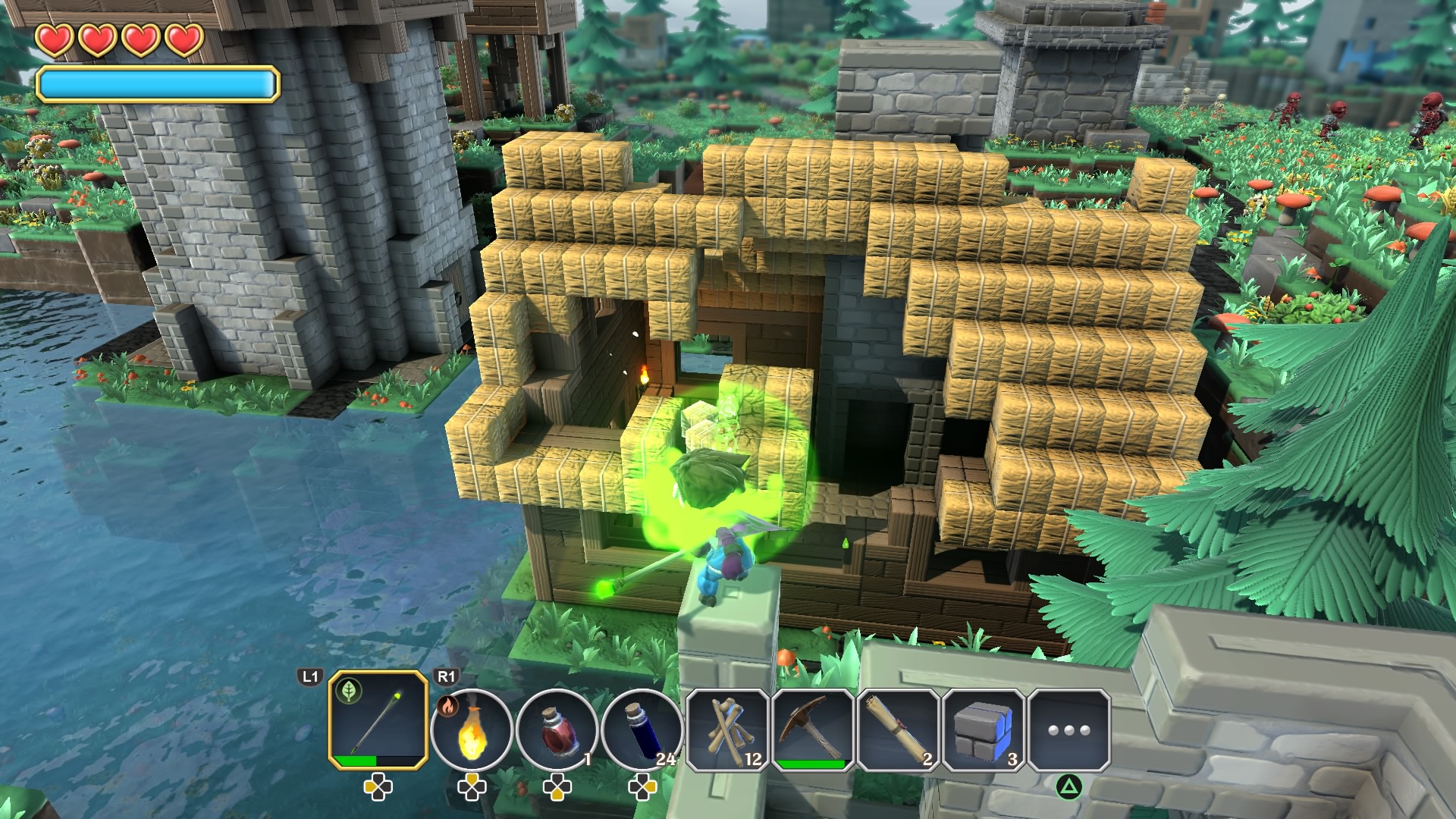 Portal Knights First Impressions - A Borderless RPG, Oscillating ...