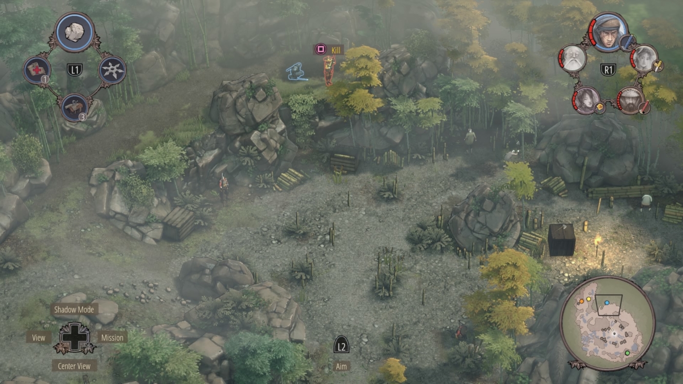 Shadow Tactics Walkthrough | Mission 9: Kage-sama's Camp - Gameranx