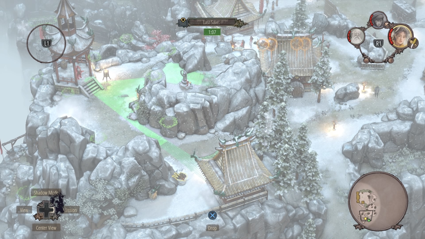 Shadow Tactics Walkthrough | Mission 10: Mount Tsuru (Prison) - Gameranx