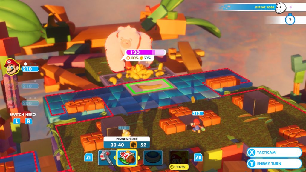 Mario + Rabbids: How To Beat Rabbid Kong | World 1 Boss Guide - Gameranx