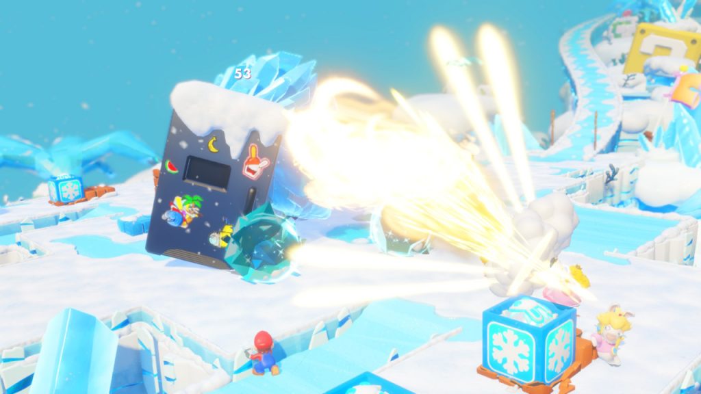 Mario + Rabbids: How To Beat The Icicle Golem | World 2 Boss Guide ...
