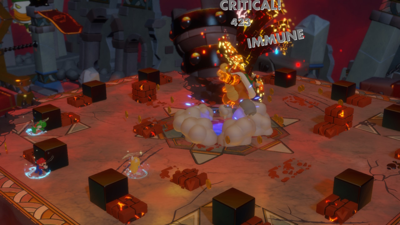 Mario + Rabbids: How To Beat MegaDragonBowser | World 4 Boss Guide ...