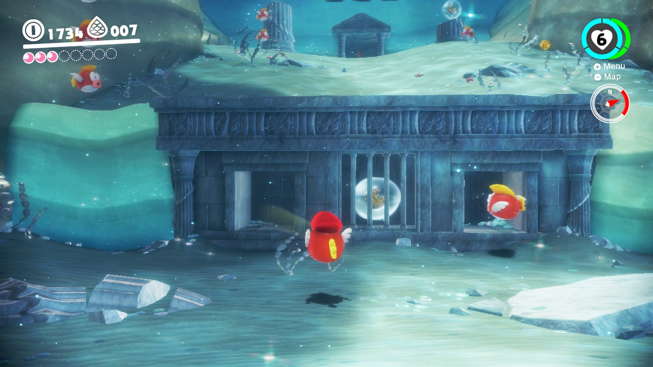 Super Mario Odyssey: Lake Kingdom Guide | All Moons Locations - Gameranx
