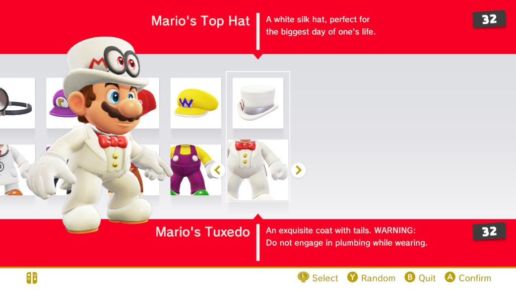 Super Mario Odyssey: Check Out Every Mario Outfit | All Costumes ...