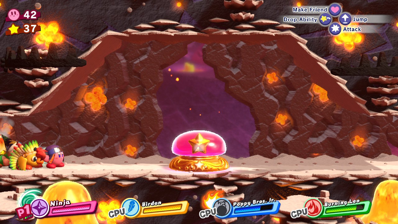 Kirby: Star Allies - All Big Button Locations | Extra Stages Guide ...