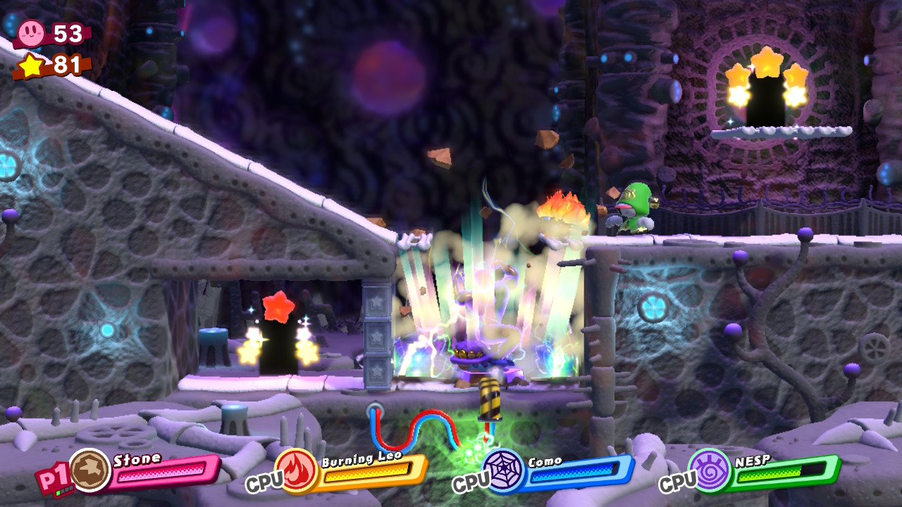 Kirby: Star Allies - All Big Button Locations | Extra Stages Guide ...