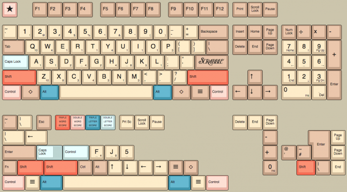 A Scrabble Keyboard That's Perfect for Logophiles - Gameranx