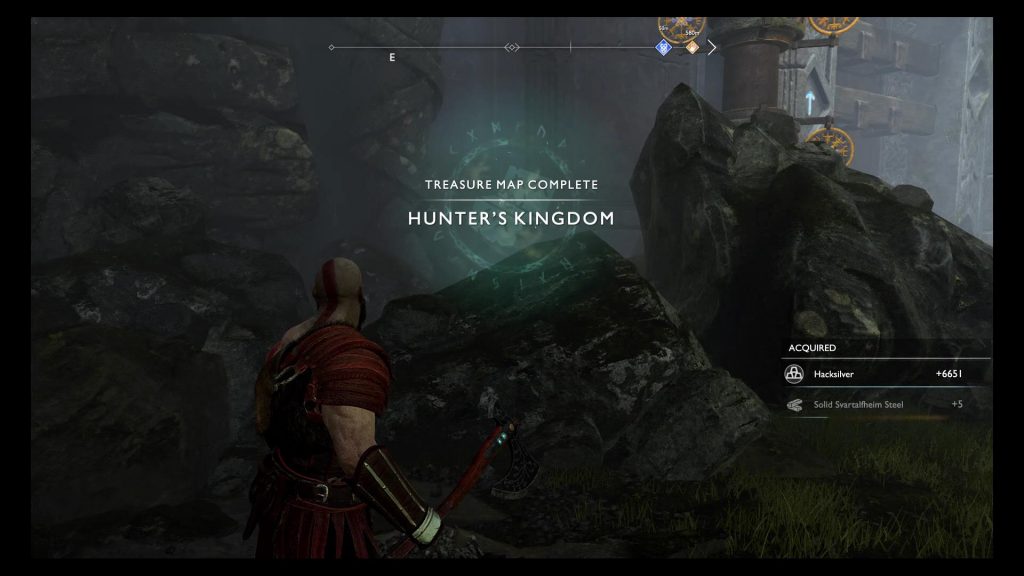 God of War (2018): All 12 Treasure Maps & Digging Spots | Locations ...