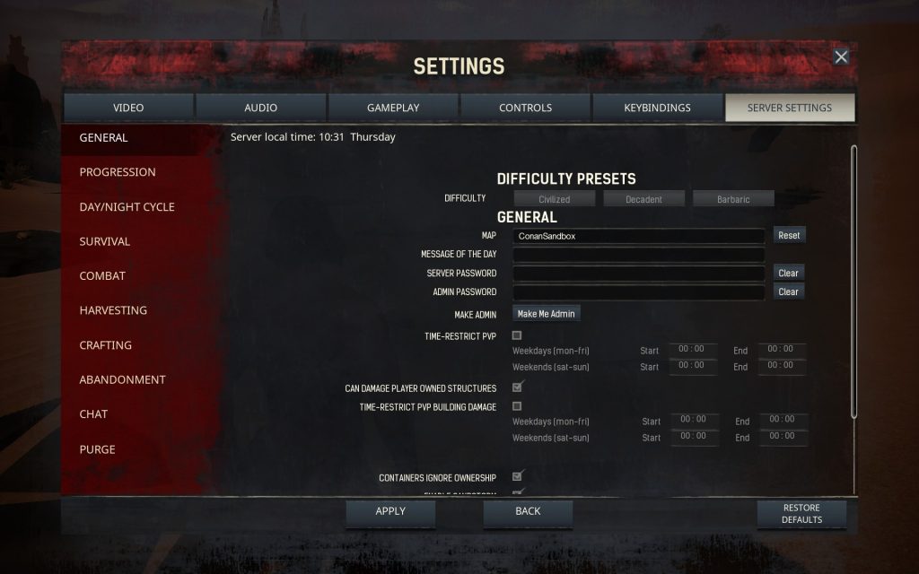 Conan: Exiles - How To Use The Admin Panel | Cheat Codes Guide - Gameranx