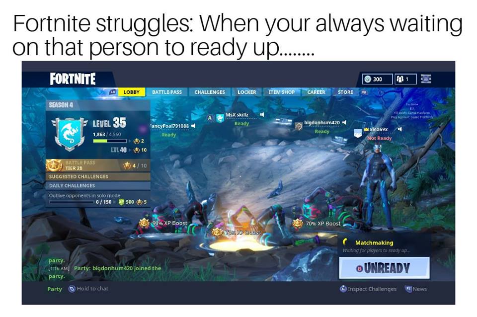 50 HILARIOUS Memes Only FORTNITE Players Will Understand - Page 6 of 17 ...