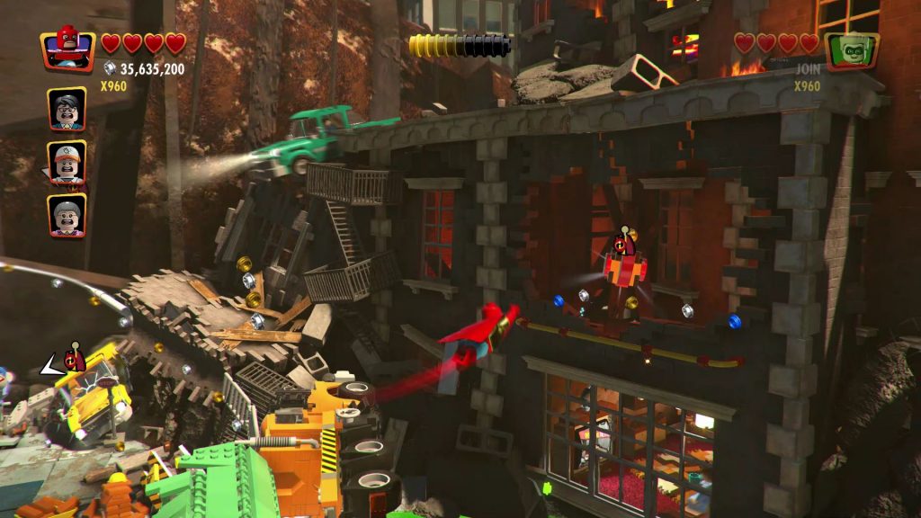 LEGO The Incredibles: All Minikits Locations Guide | Level 1: Under ...