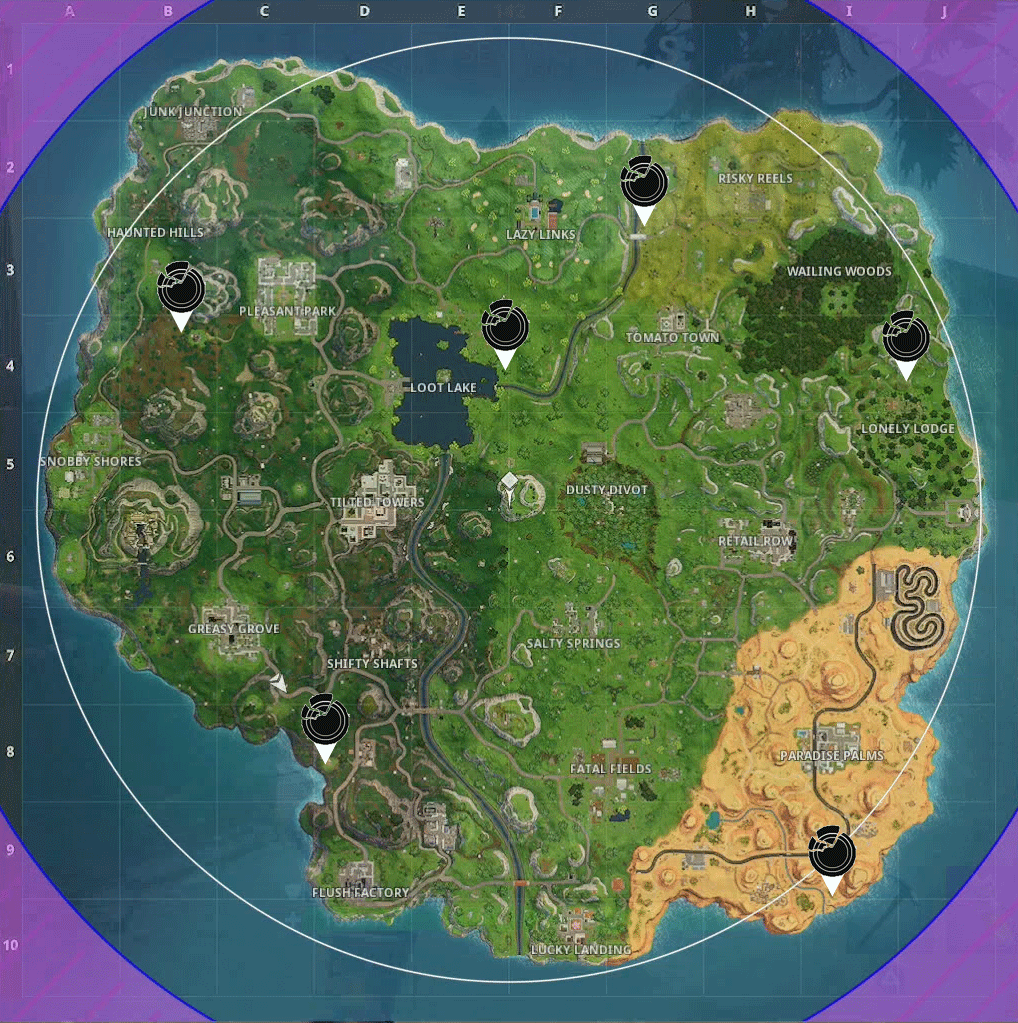 Fortnite: Battle Royale Season 5 - Week 3 Challenges Guide | Clay ...