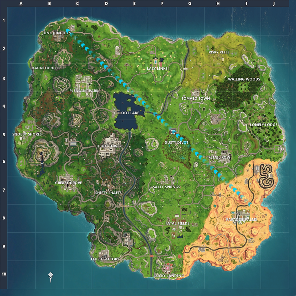 Fortnite: Battle Royale Season 5 - Weekly Challenges Guide | Treasure ...