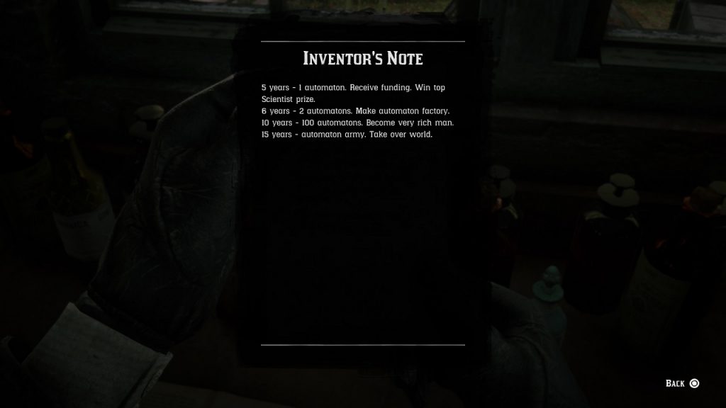 Red Dead Redemption 2: Secret Robot & Electric Lamp Locations ...