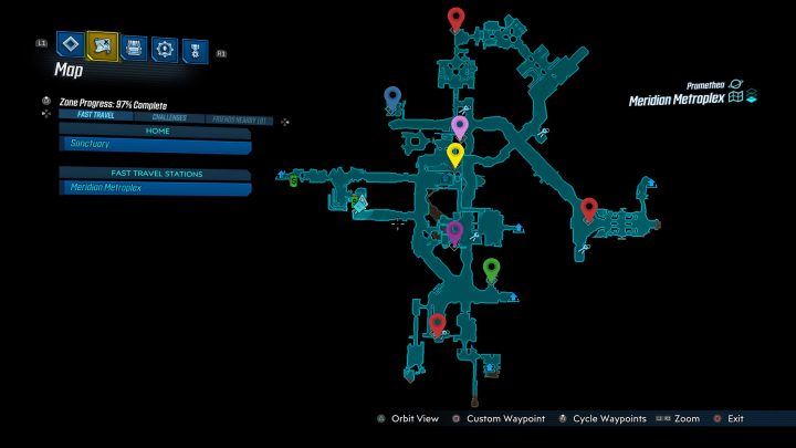 Borderlands 3: Meridian Metroplex Crew Challenges Guide | Claptraps ...