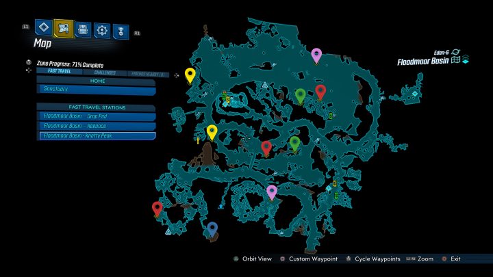 Borderlands 3: Floodmoor Basin Crew Challenges Guide | Claptraps ...