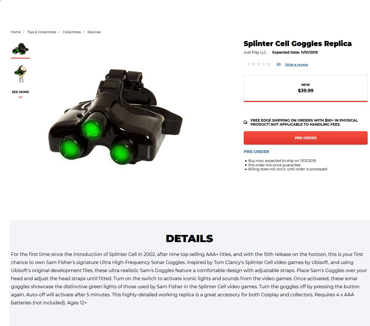 Is GameStop Gearing Up For A Splinter Cell Video Game Announcement ...