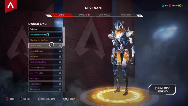 Apex Legends: Season 4 - Revenant Character Guide | Skills, Skins ...