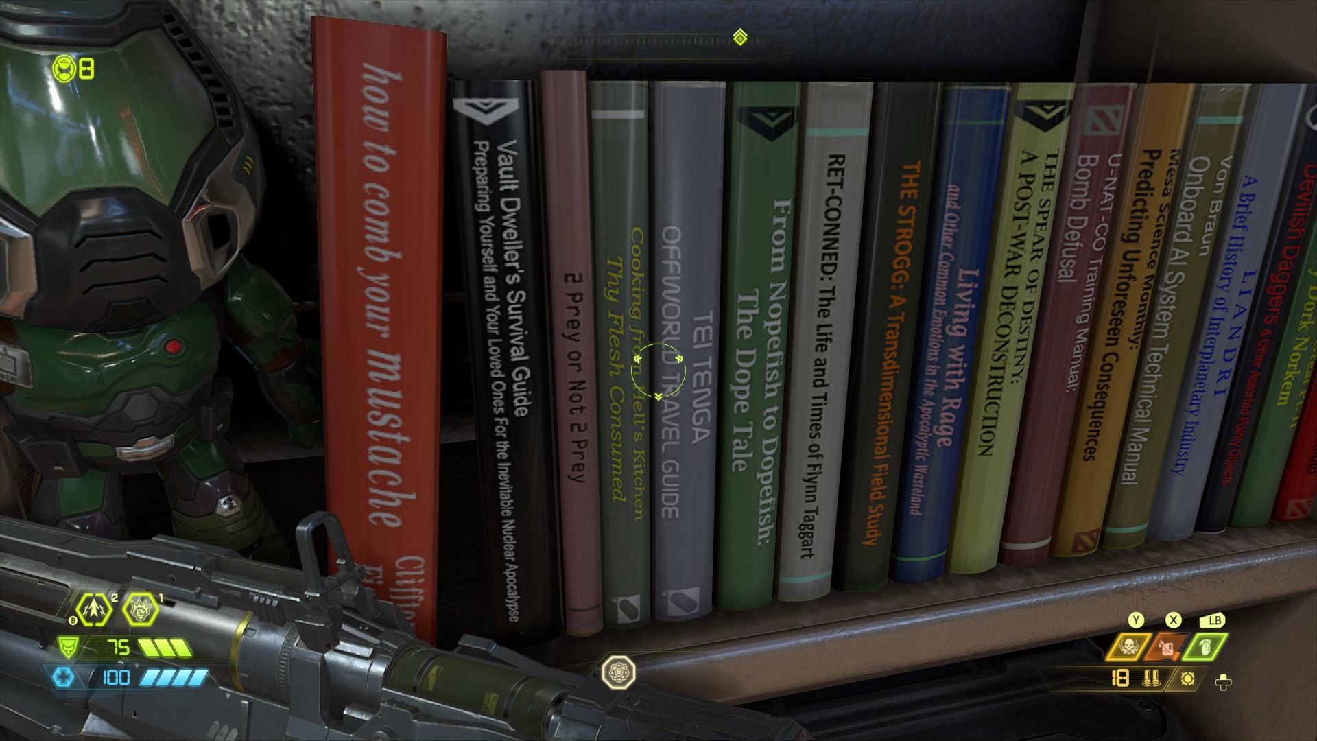 DOOM Eternal: Easter Eggs Guide | Tie-In Novel Trash, Dopefish, Unmaker ...