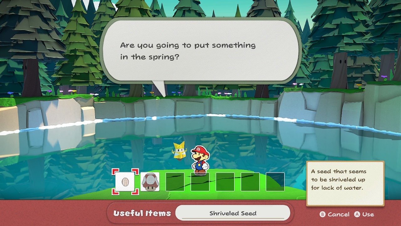 Paper Mario: The Origami King - How To Get The Soul Seed | Whispering ...