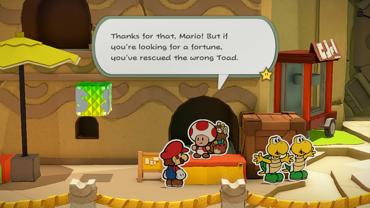 Paper Mario: The Origami King - Hidden Toads Galore | Picnic Road ...
