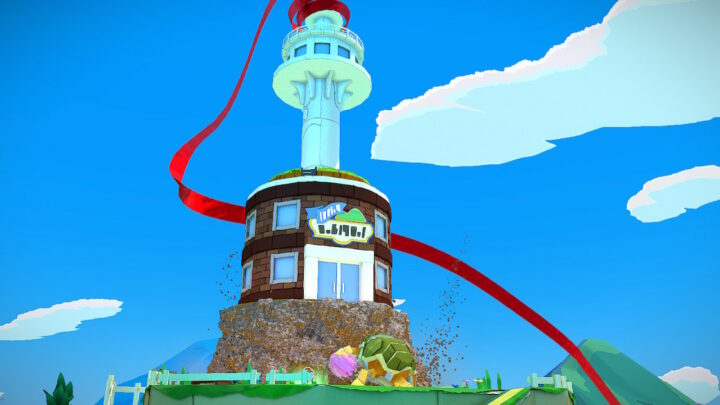 Paper Mario: The Origami King - Cutting The Red Streamer | Overlook ...