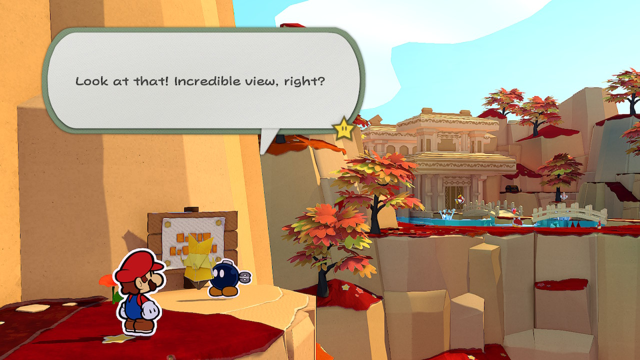 Paper Mario: The Origami King - Reach The Water Shrine | Autumn ...