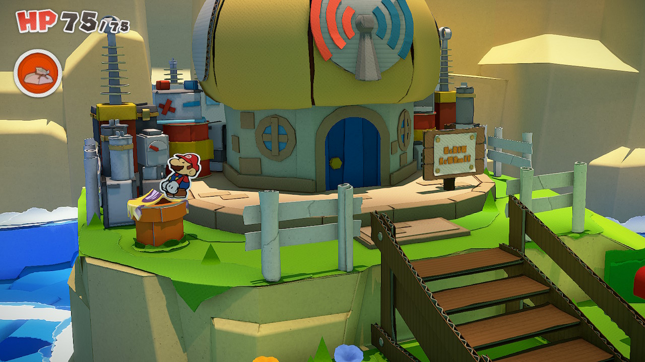 Paper Mario: The Origami King - Reach The Water Shrine | Autumn ...