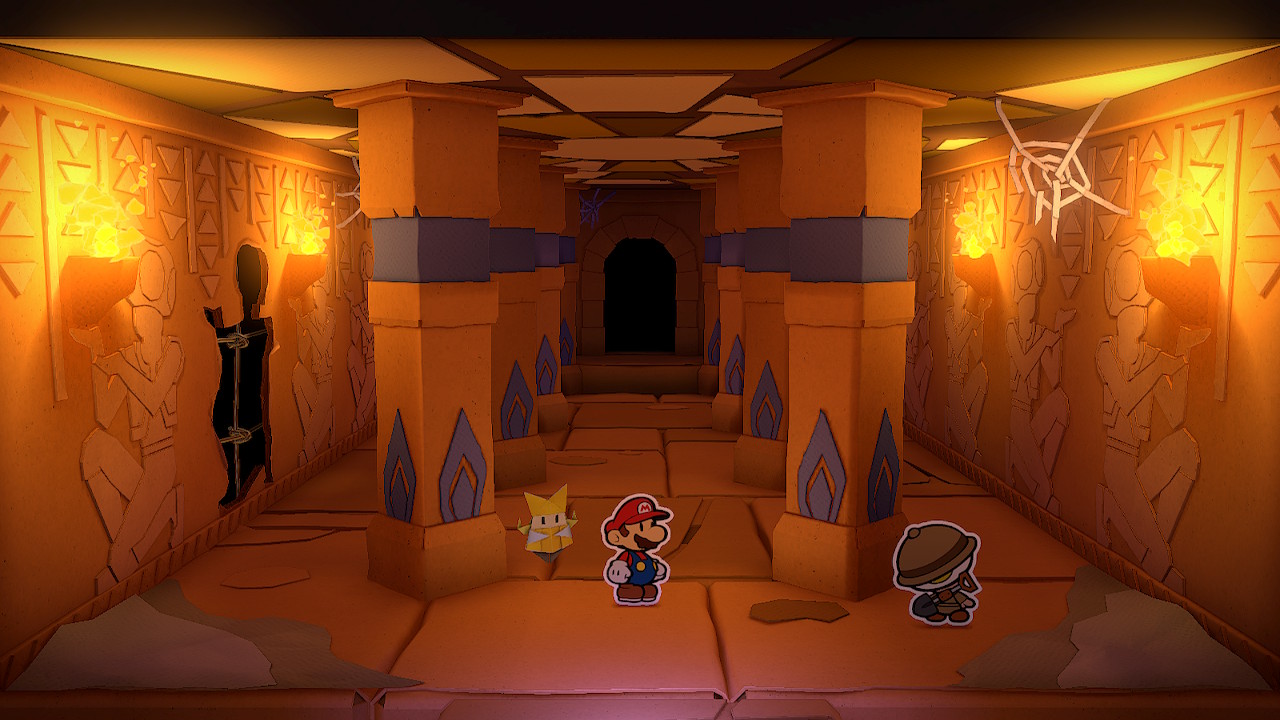 Paper Mario: The Origami King - Cutting The Yellow Streamer | Temple of ...