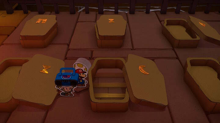 Paper Mario: The Origami King - Cutting The Yellow Streamer | Temple of ...