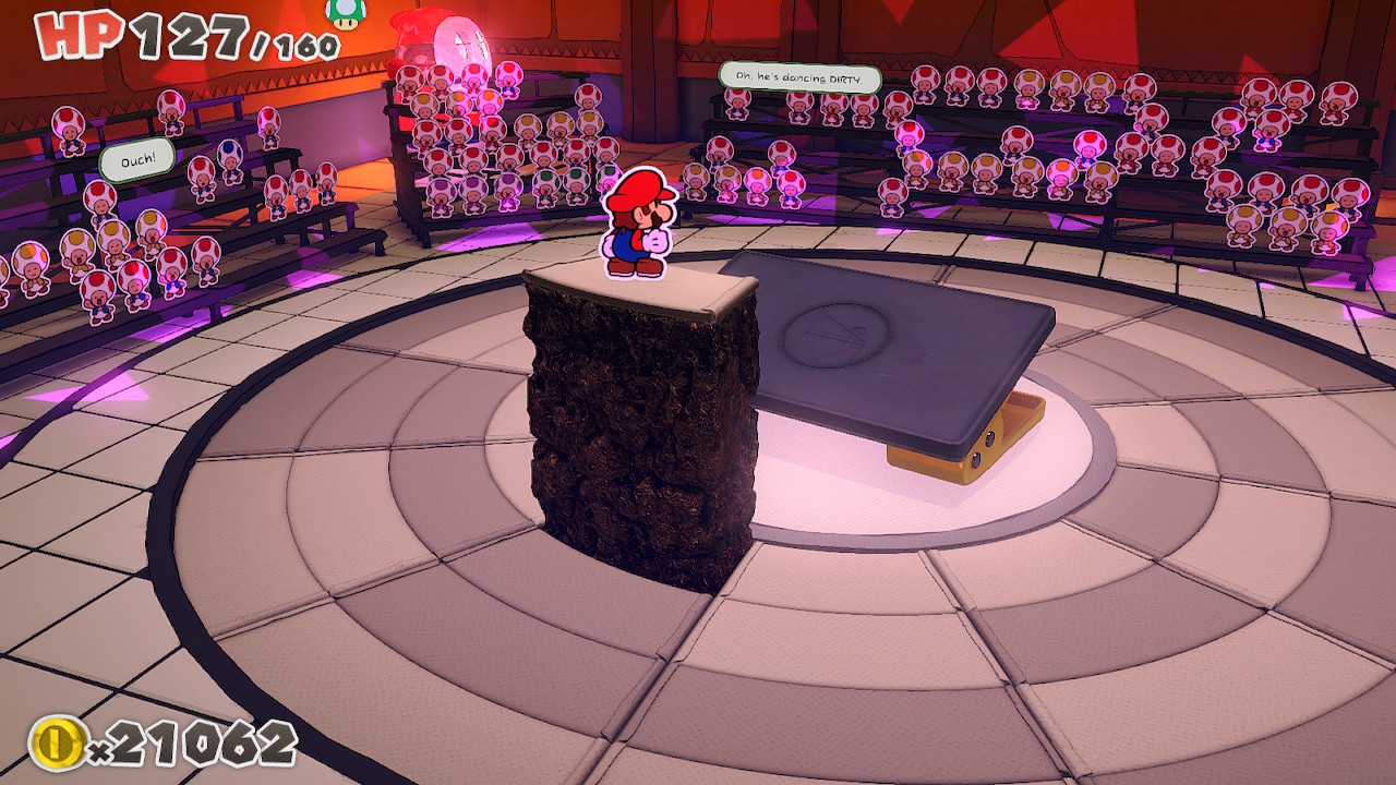 Paper Mario: The Origami King - Cutting The Yellow Streamer | Temple of ...
