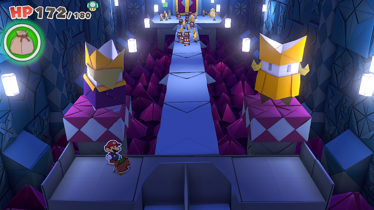 Paper Mario: The Origami King - Defeat Ollie | Final Dungeon ...