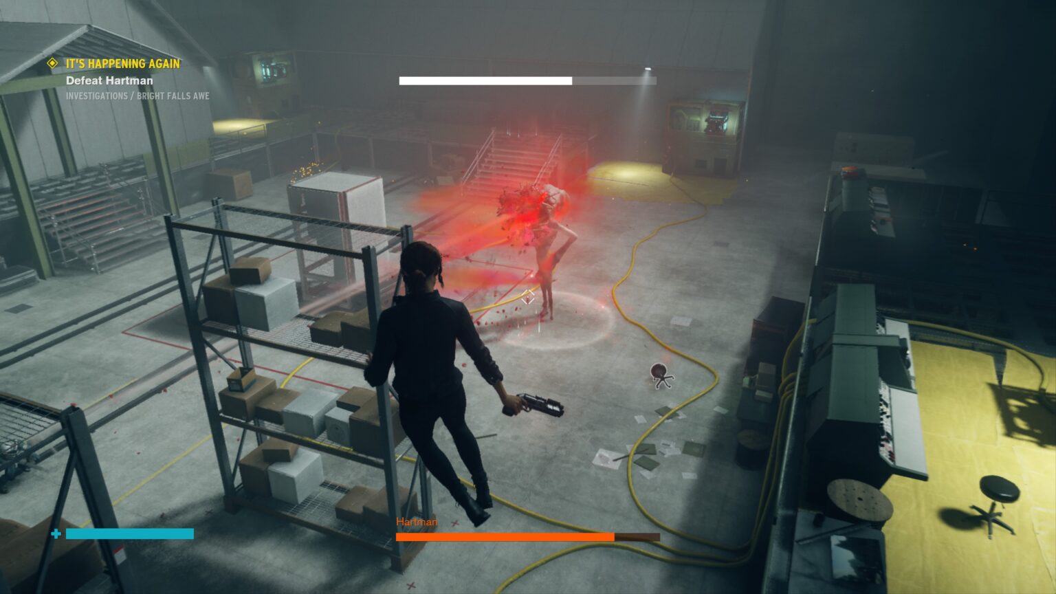 Control: AWE DLC - How To Beat Hartman | It's Happening Again Mission ...