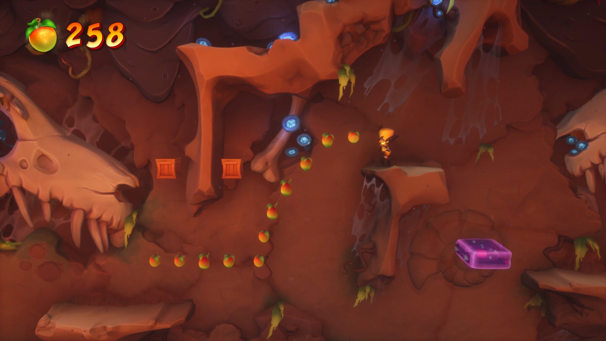 Crash Bandicoot 4: All Crates & Hidden Gem Locations | 7-2: Fossil ...