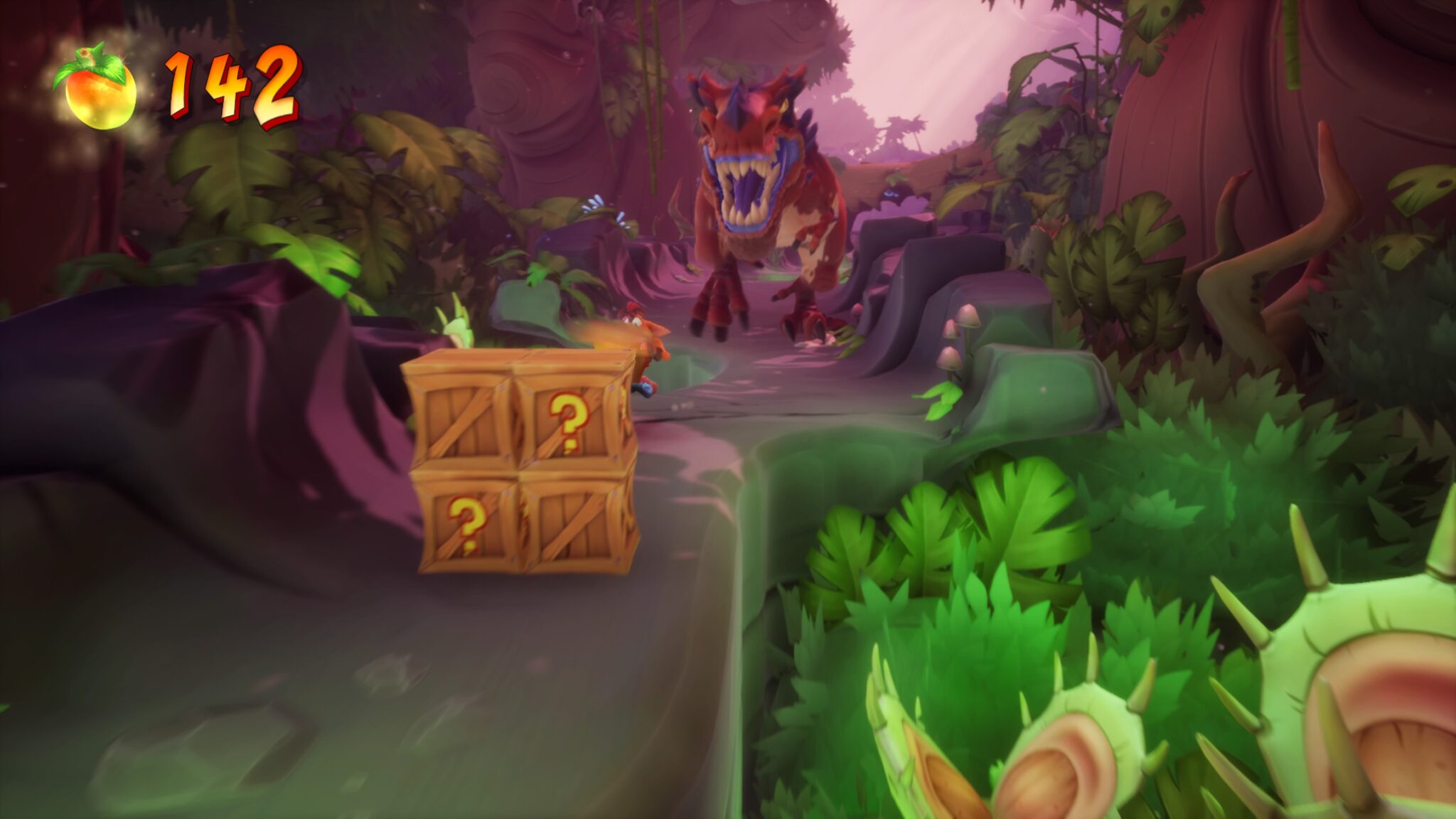 Crash Bandicoot 4: All Crates & Hidden Gem Locations | 7-3: Dino Dash ...