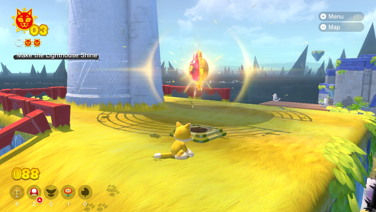 Super Mario 3D World: Bowser's Fury - How To Get All Cat Shines ...